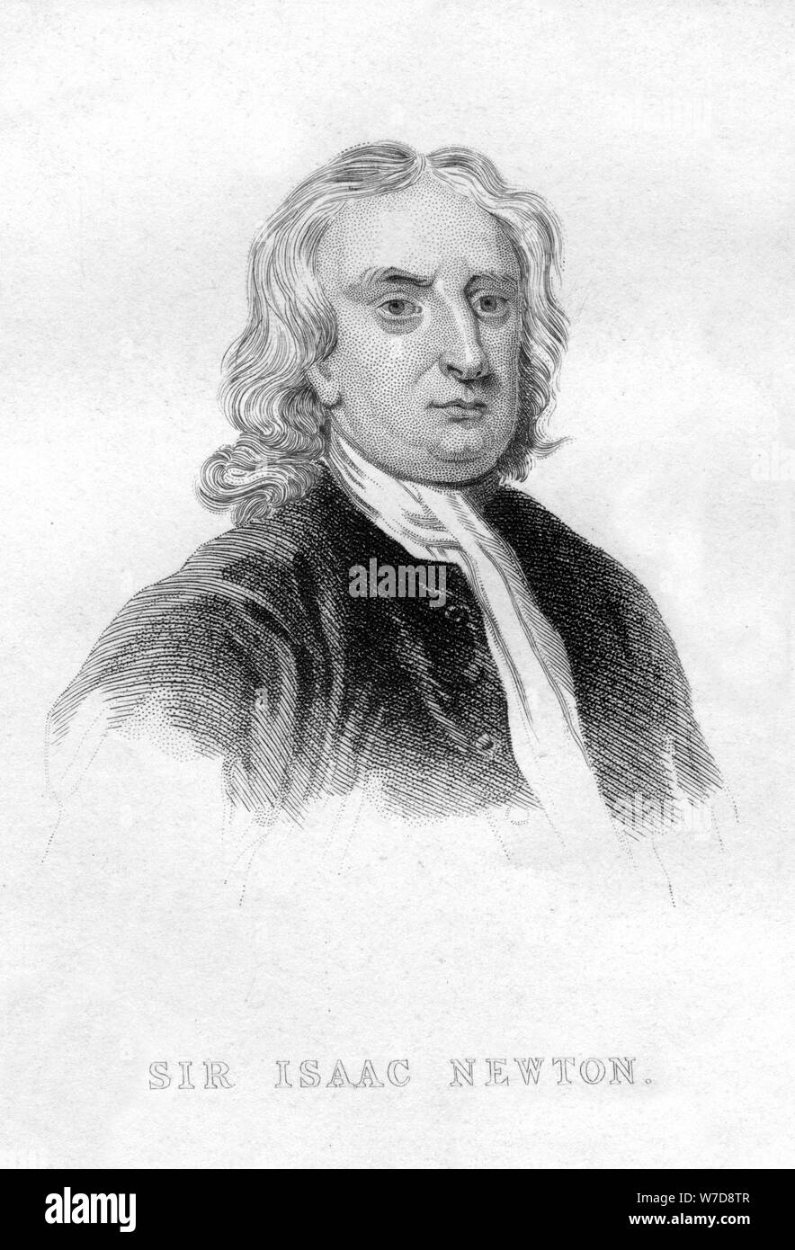 Sir Isaac Newton, English mathematician, astronomer and physicist ...