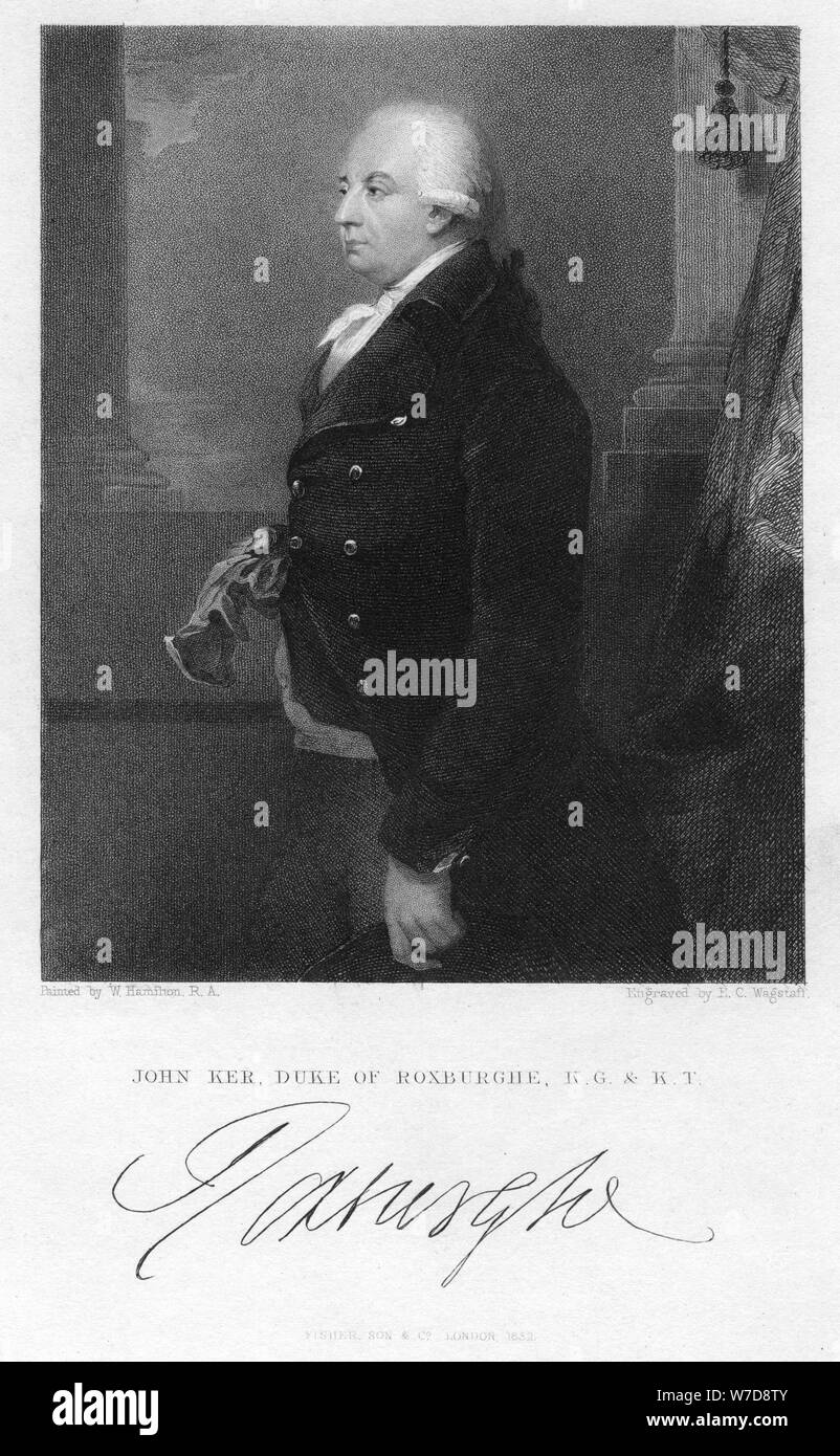 Duke of roxburghe hi-res stock photography and images - Alamy