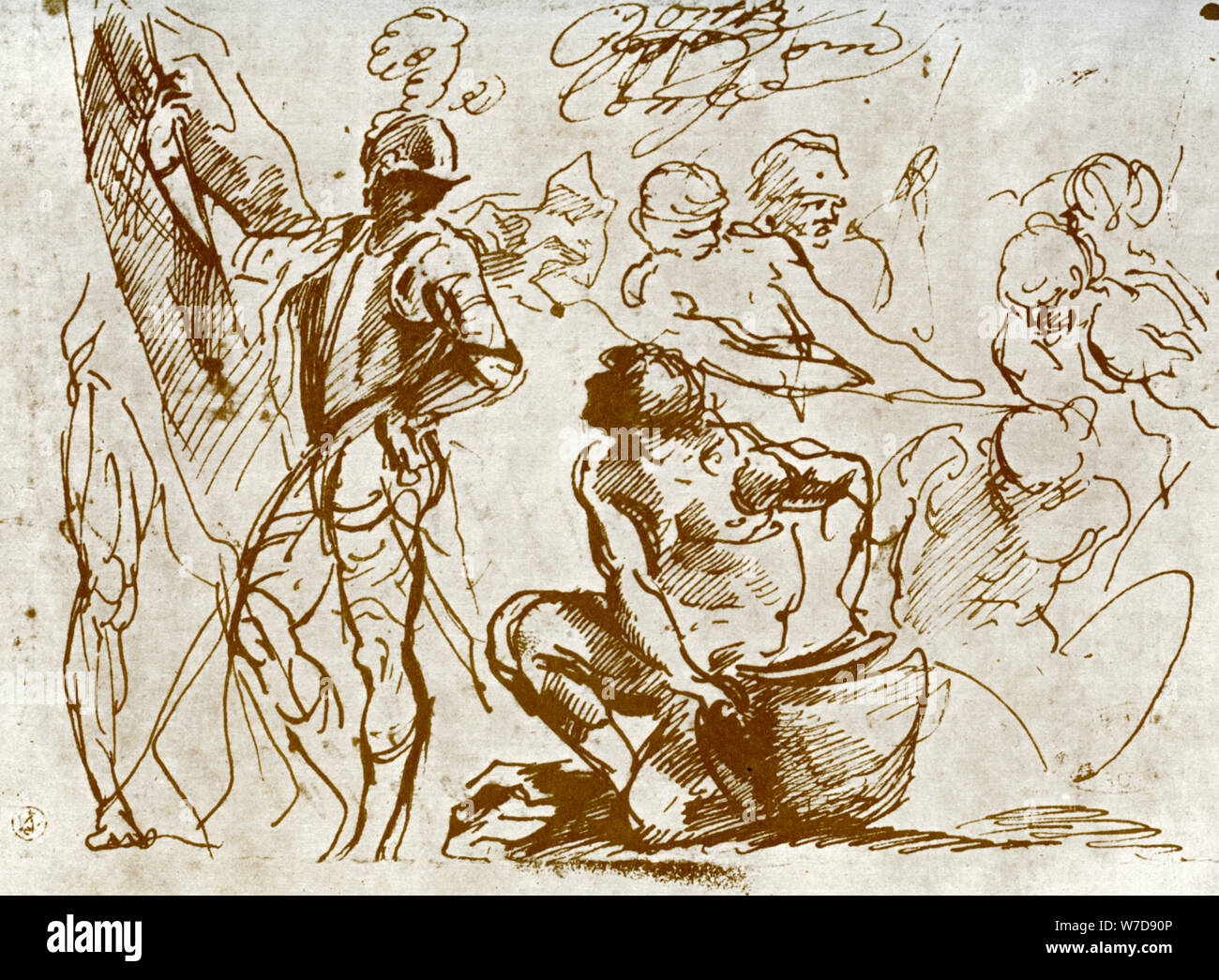 Renaissance sketches hi-res stock photography and images - Alamy