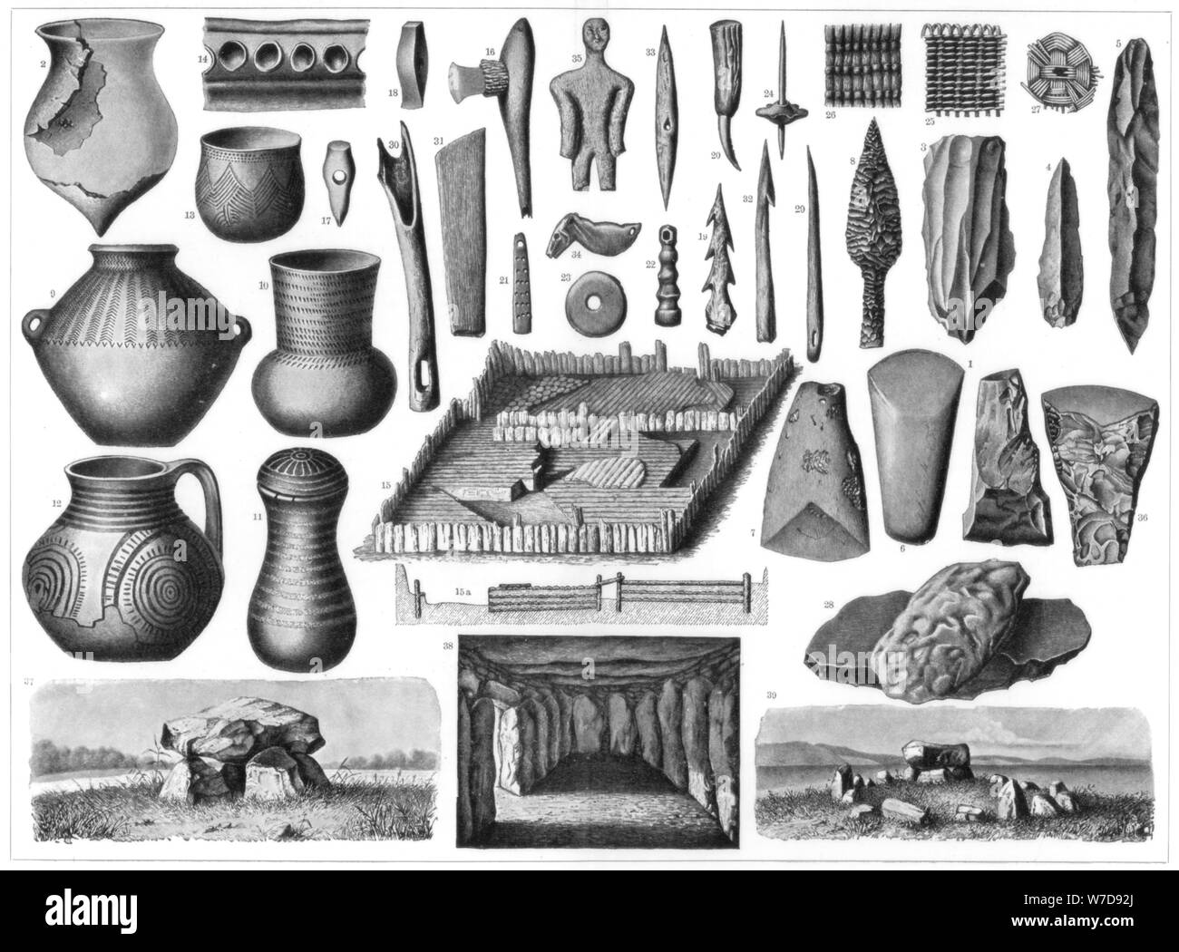 Neolithic tool hi-res stock photography and images - Alamy