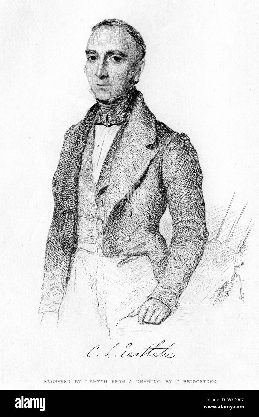 Sir Charles Lock Eastlake, English painter, gallery director, collector ...