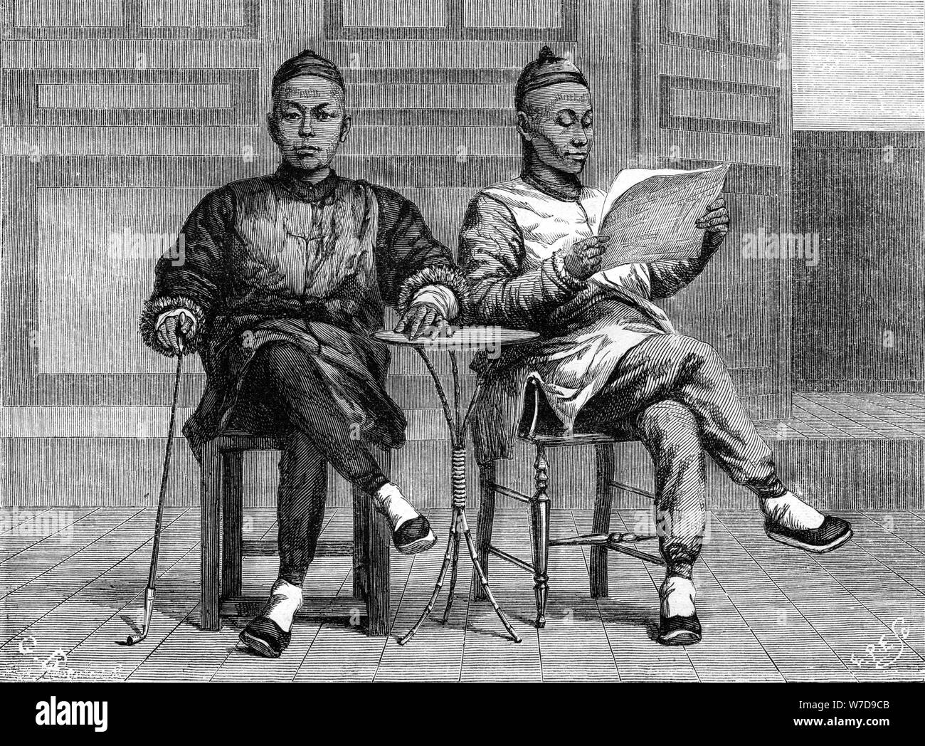 Chinese bankers Black and White Stock Photos & Images - Alamy