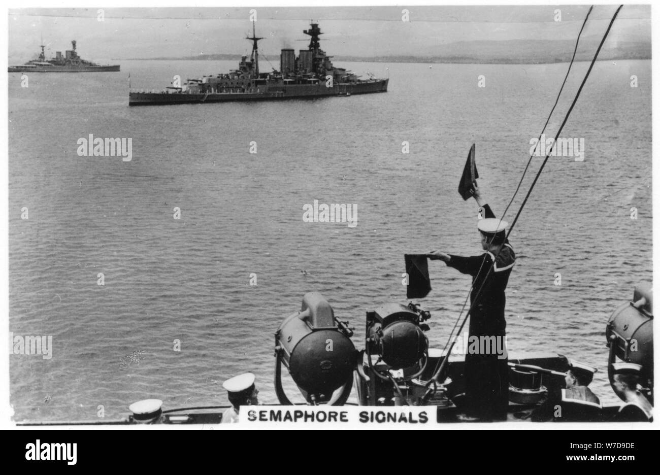 Semaphore flags hi-res stock photography and images - Alamy