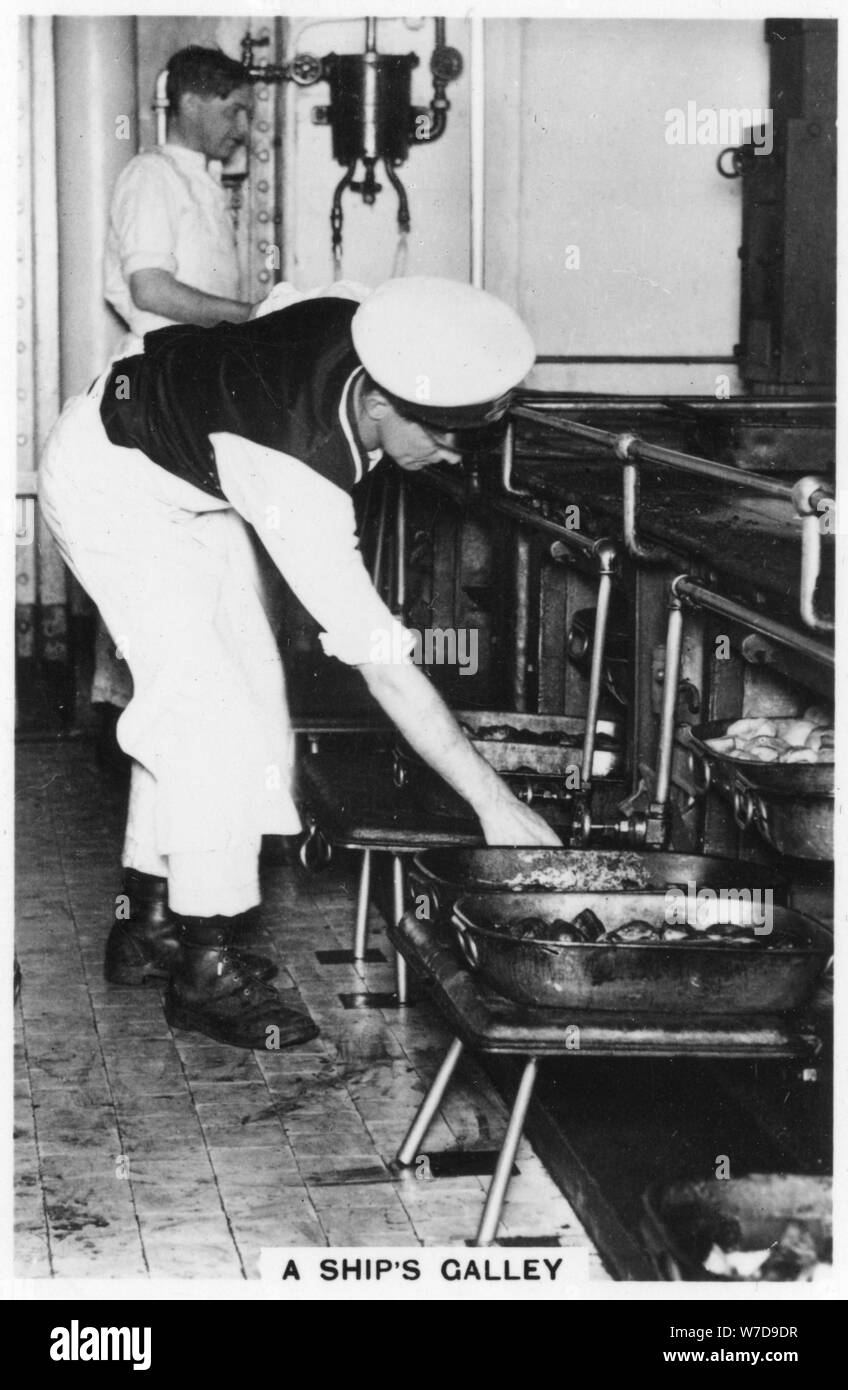 Ship kitchen galley hi-res stock photography and images - Alamy