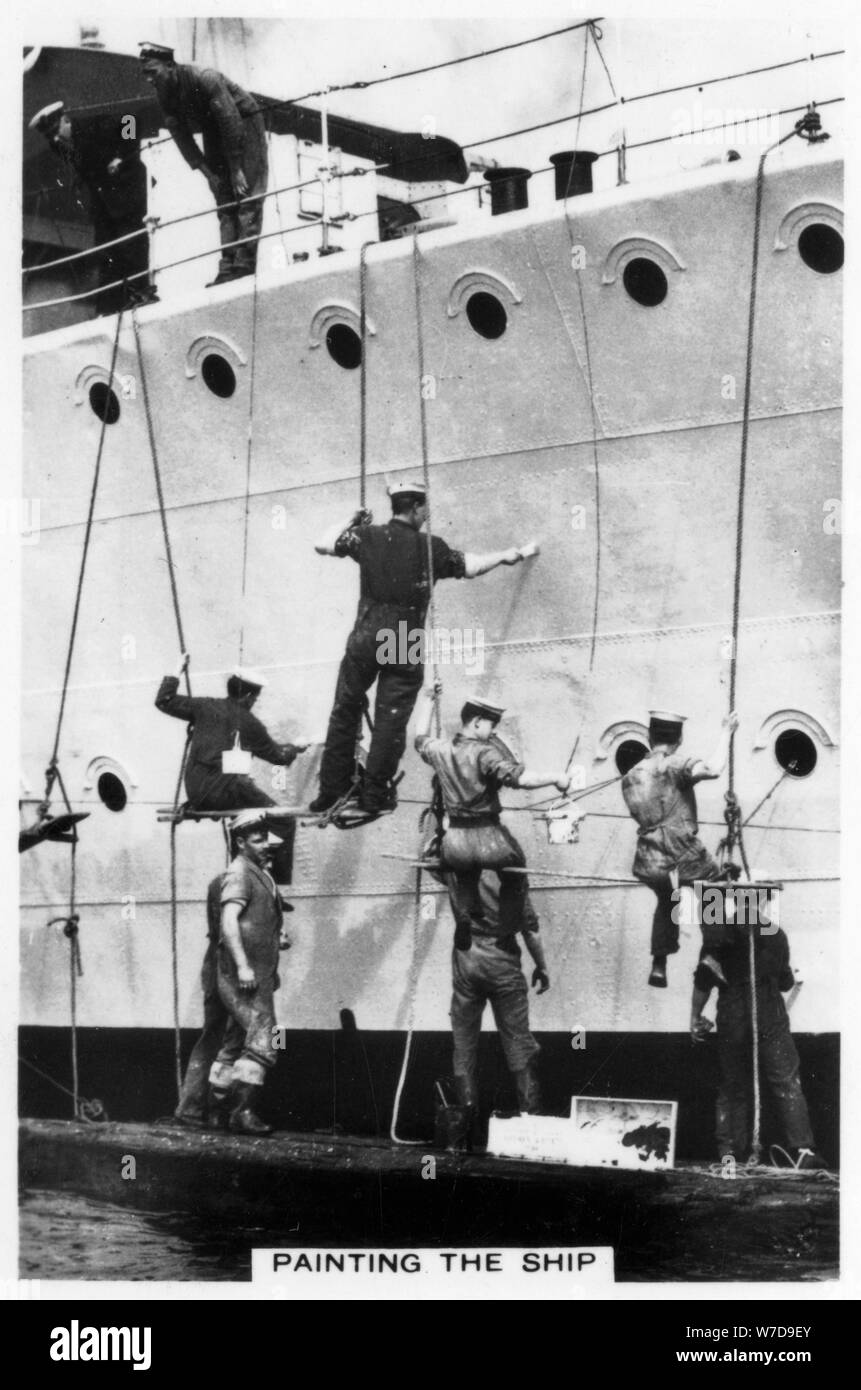 Royal ship painting Black and White Stock Photos & Images - Alamy