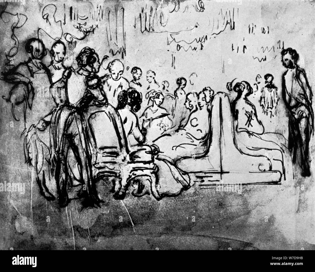 19th century people Black and White Stock Photos & Images - Alamy