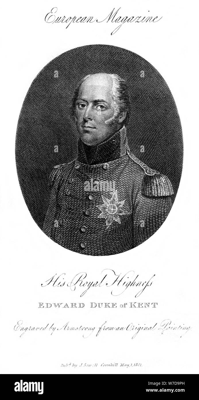 Duke edward augustus of kent hi-res stock photography and images - Alamy