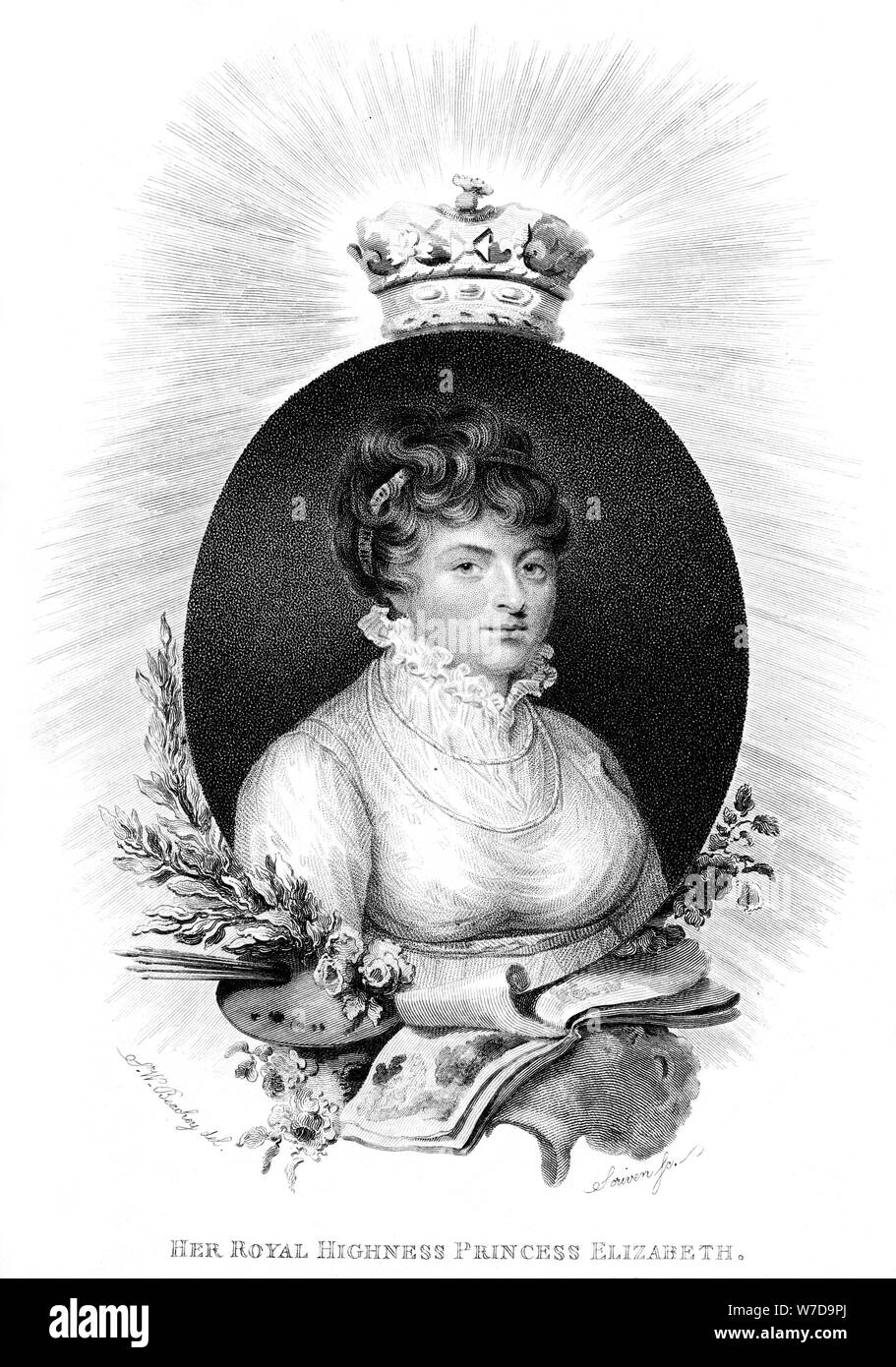 Her Royal Highness the Princess Elizabeth, 3rd daughter of George III ...