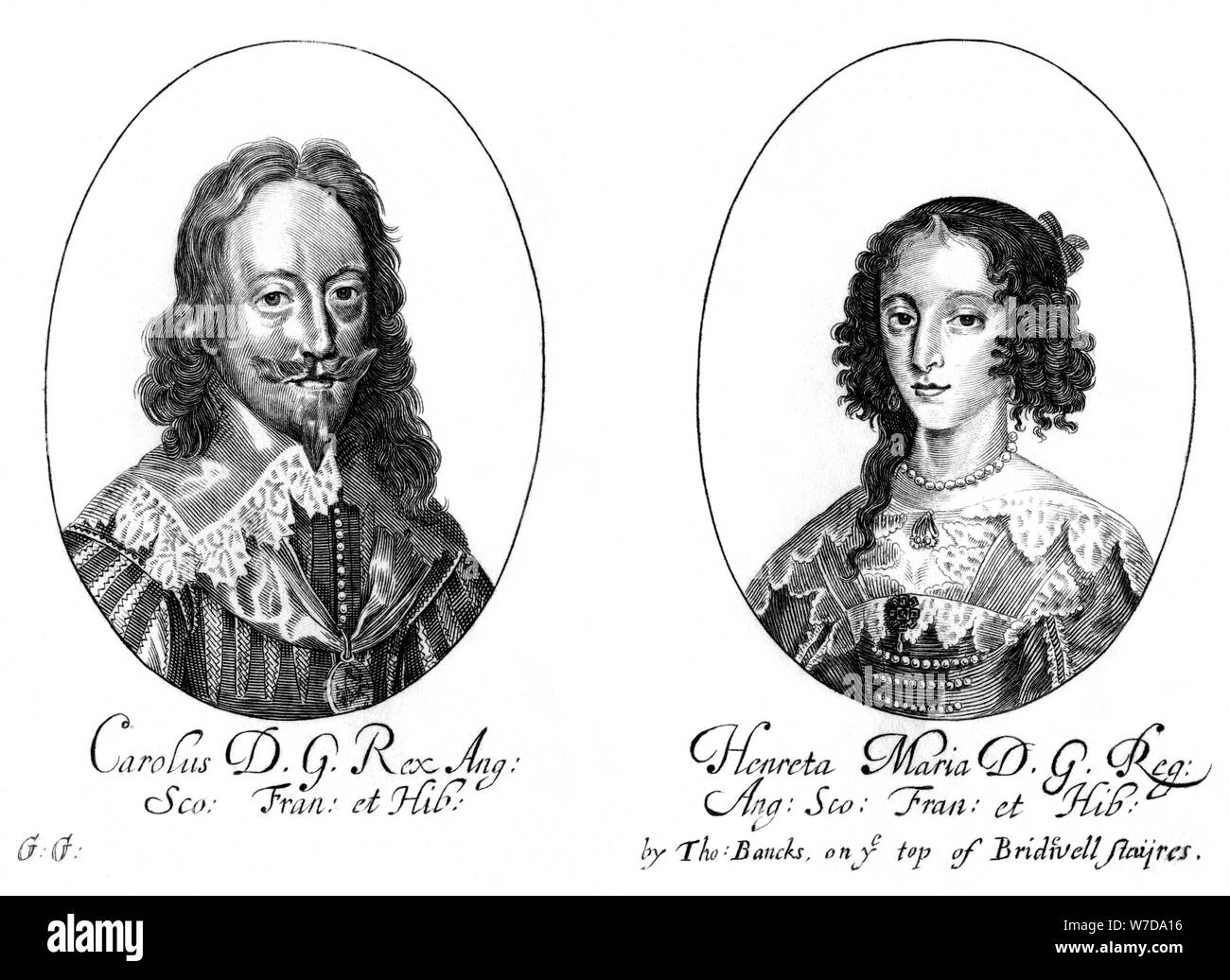17th century king and queen hi-res stock photography and images - Alamy