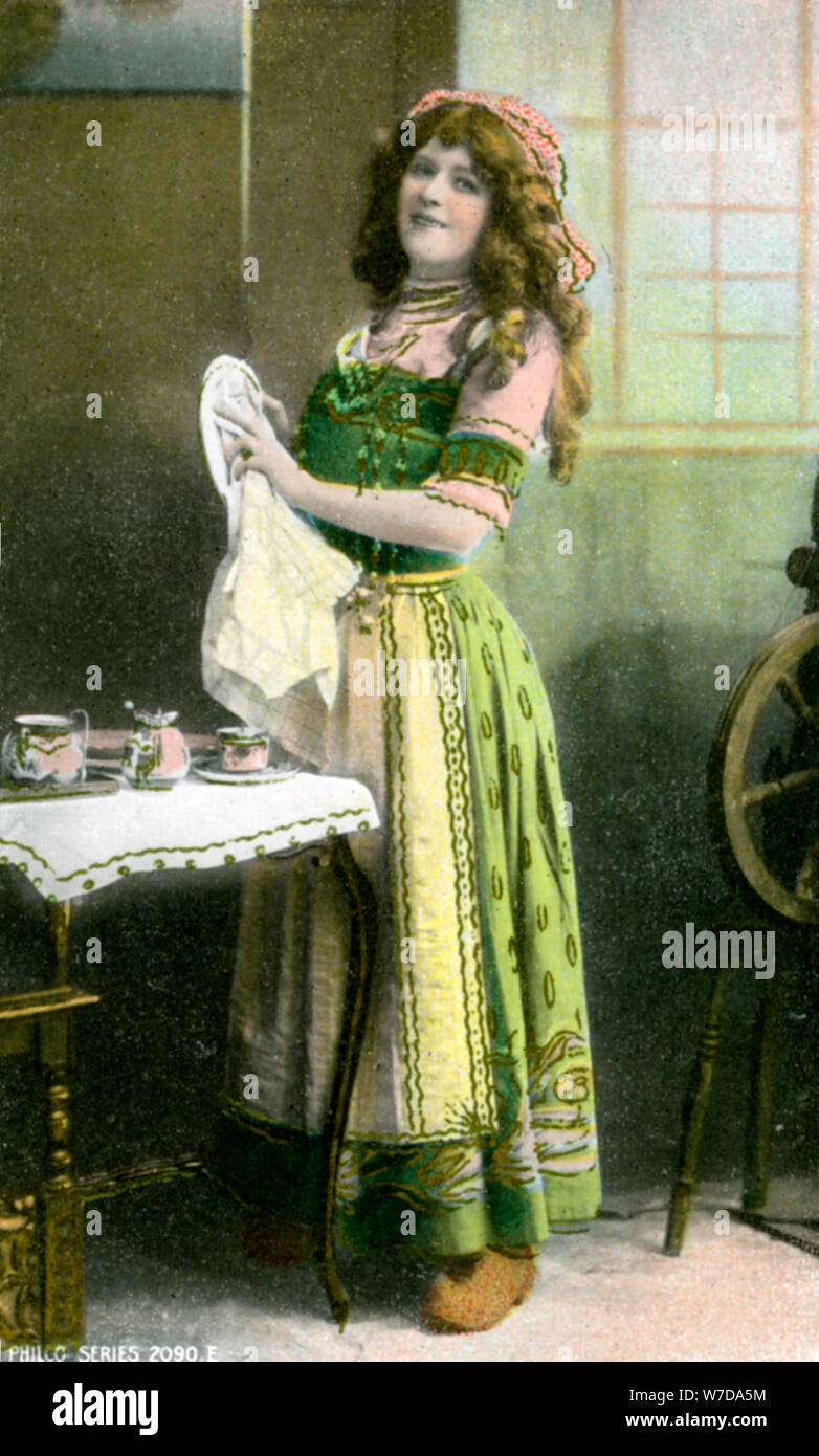 Mabel Love (1874-1953), English actress and dancer, 1903. Artist ...