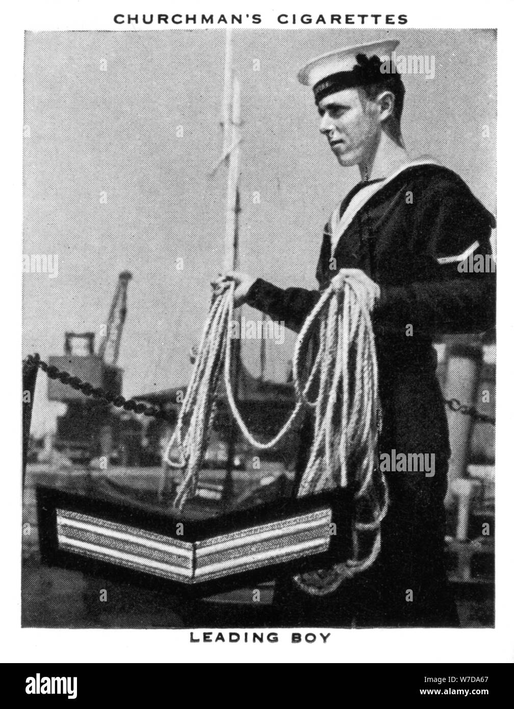 Leading Boy, 1937.Artist: WA & AC Churchman Stock Photo - Alamy