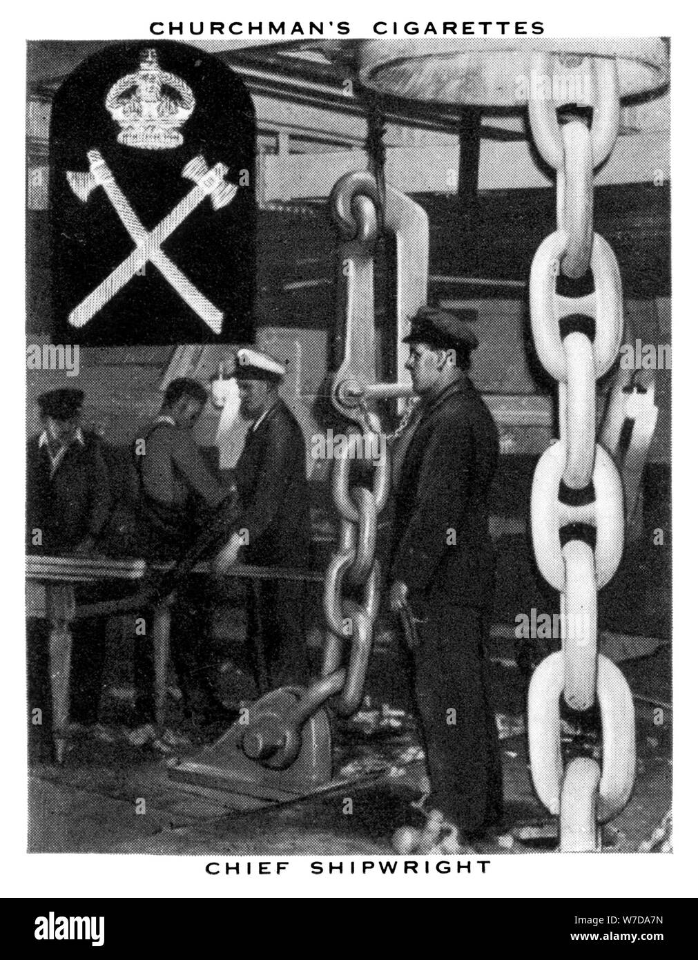Ship chain room Black and White Stock Photos & Images - Alamy