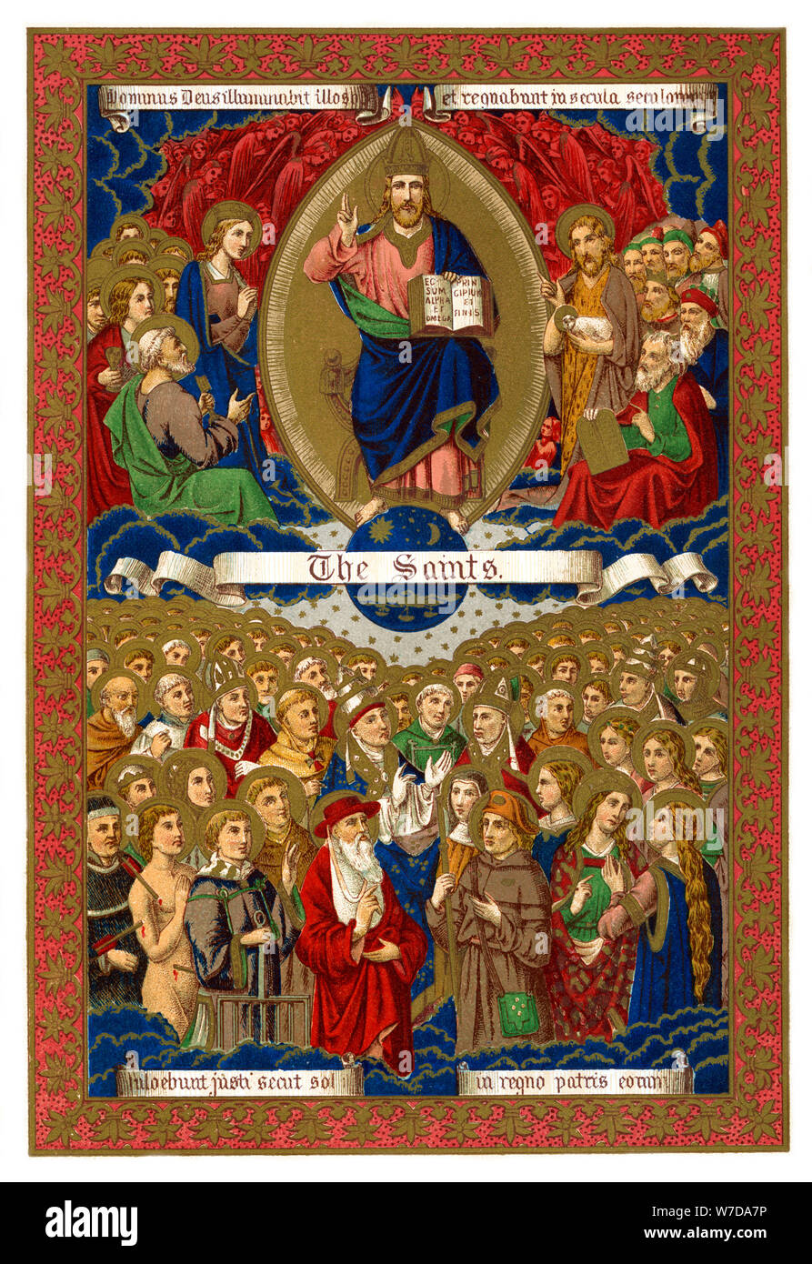 The Saints, 1886. Artist: Unknown Stock Photo - Alamy