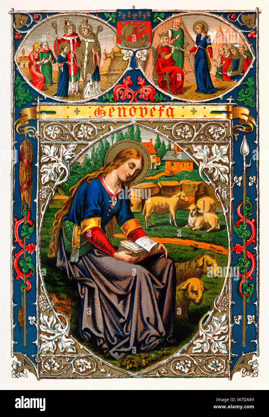 Saint genevieve of nanterre hi-res stock photography and images - Alamy