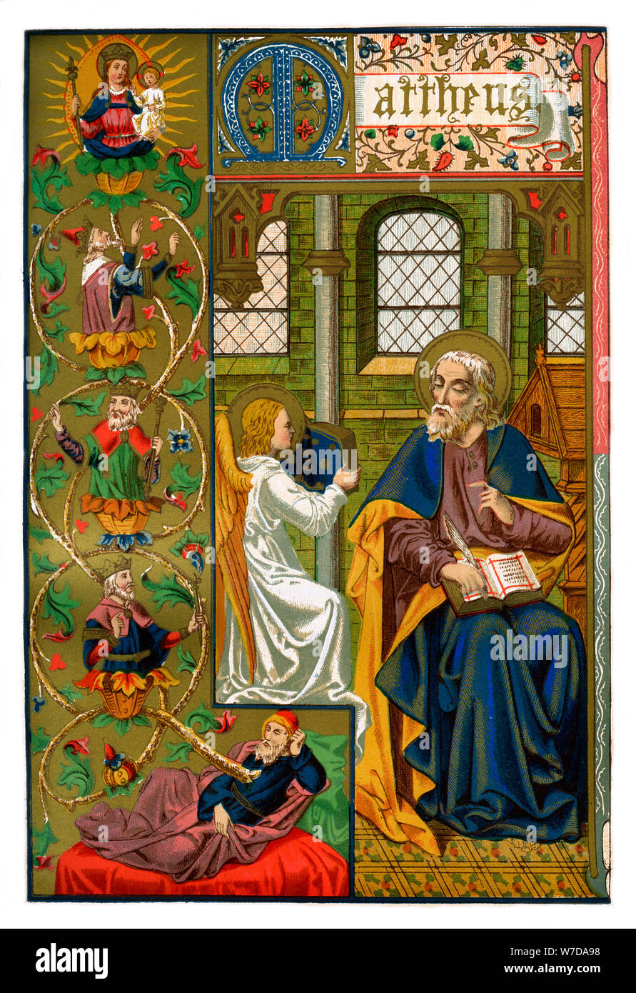 Symbol of st matthew the evangelist hi-res stock photography and images ...