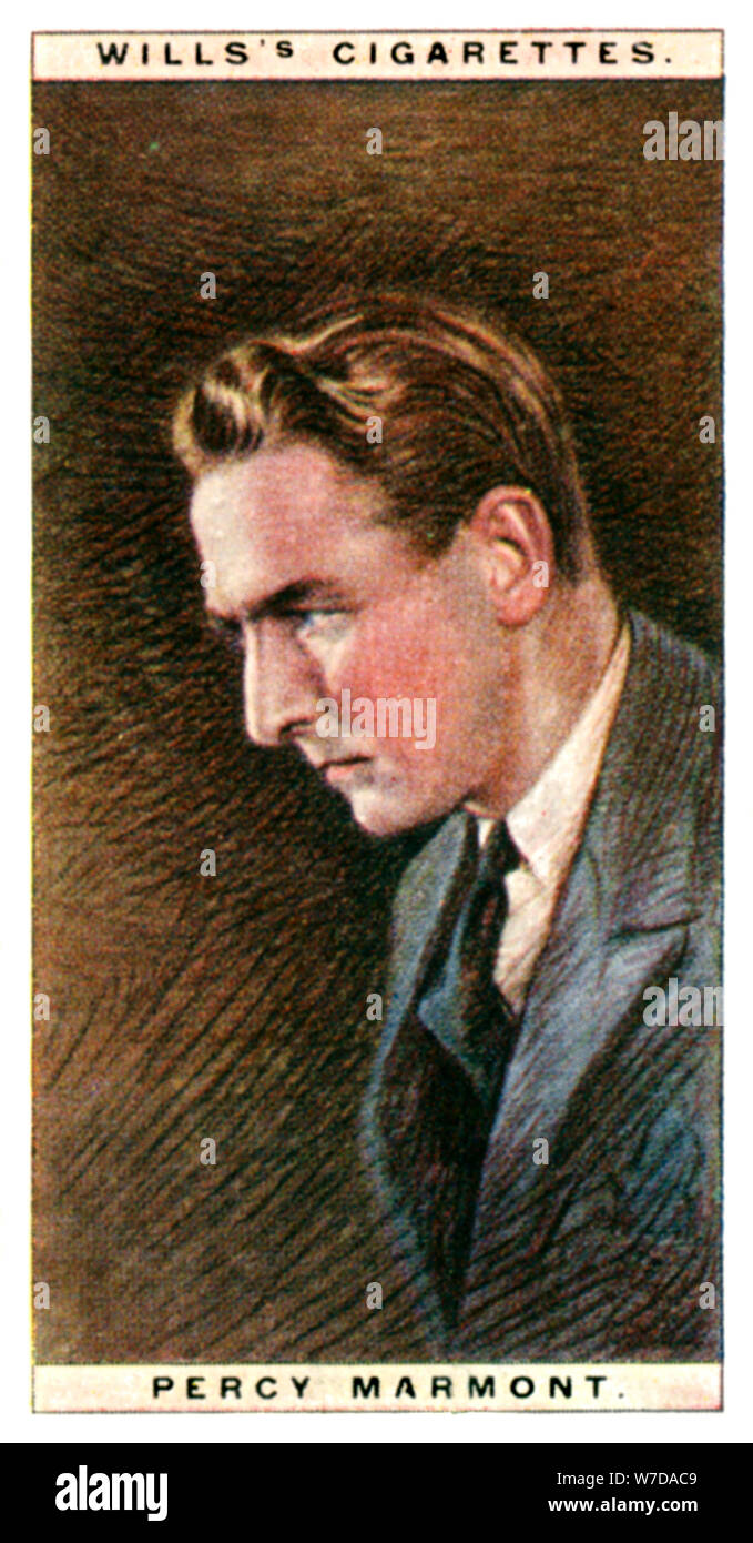 Percy Marmont (1883-1977), English actor, 1928.Artist: WD & HO Wills ...