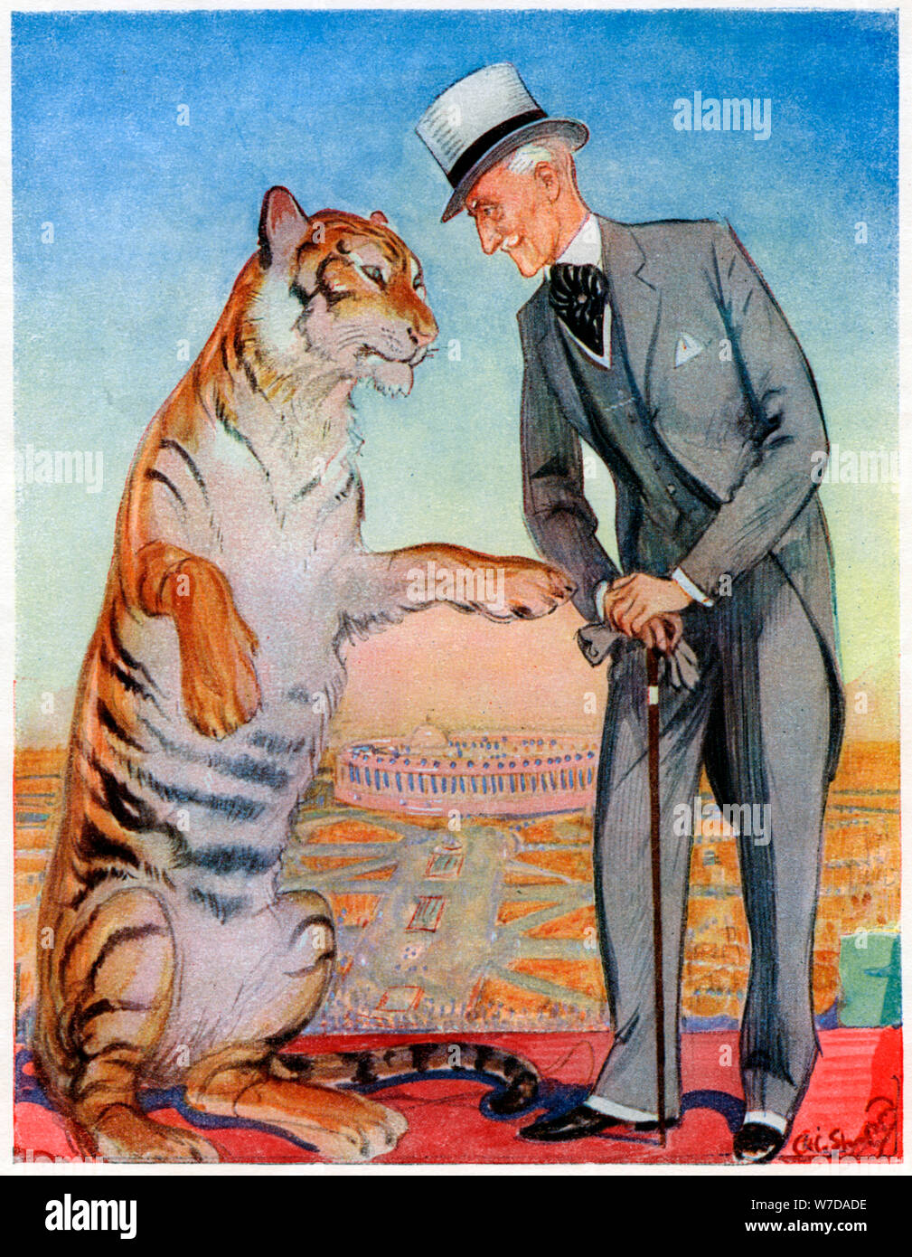 'Lord Willingdon and Friend', 1934. Artist: Unknown Stock Photo - Alamy
