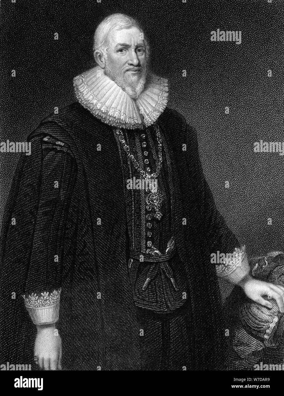 Sir Hugh Middleton (1560-1631), 1824.Artist: E Scriven Stock Photo - Alamy