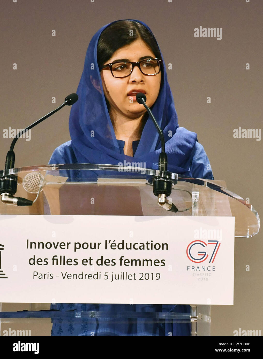 Nobel Peace Prize laureate Malala Yousafzai emphasizes the importance ...