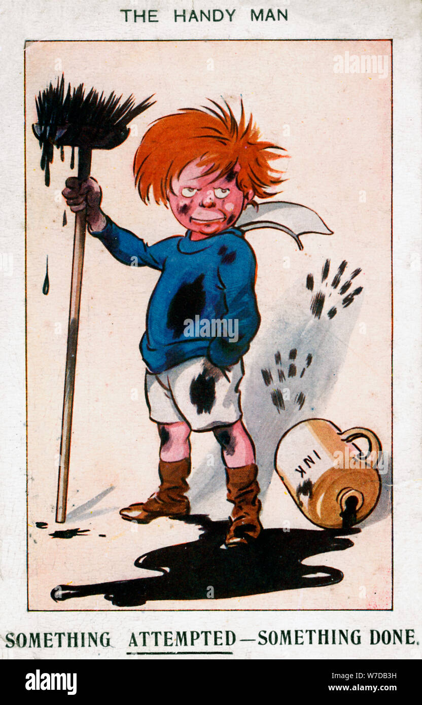 'The Handy Man', 1913. Artist: Unknown Stock Photo - Alamy