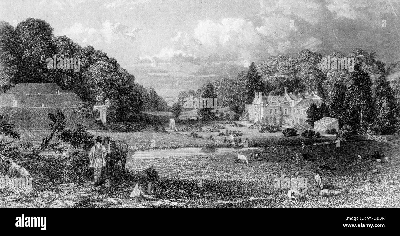 19th century english countryside Black and White Stock Photos & Images ...