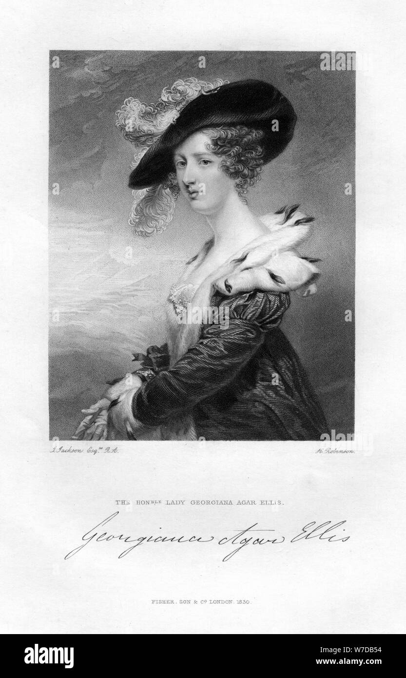 Lady georgina agar ellis hi-res stock photography and images - Alamy