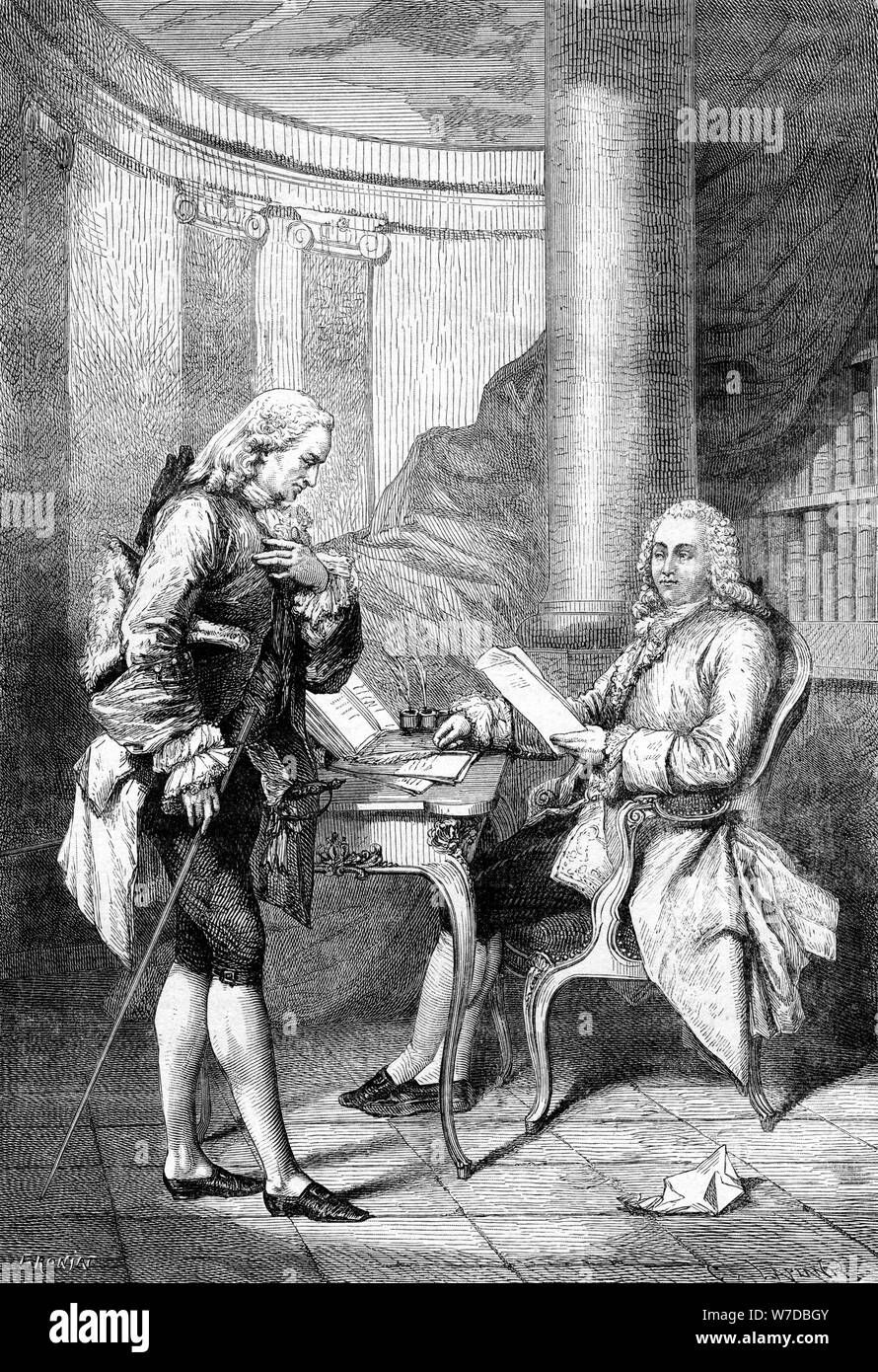 Turgot portrait hi-res stock photography and images - Alamy