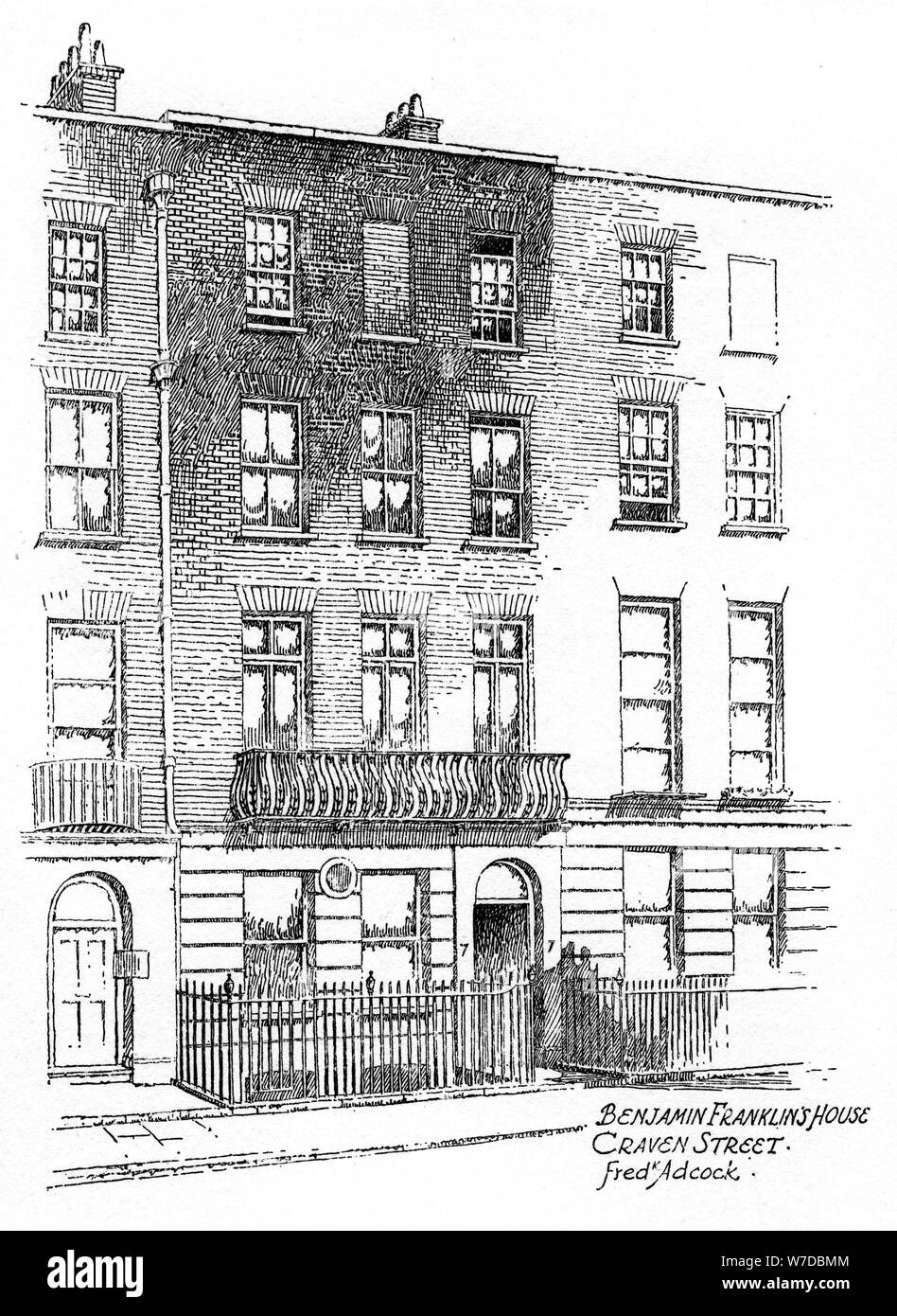 18th century georgian house museum Black and White Stock Photos ...