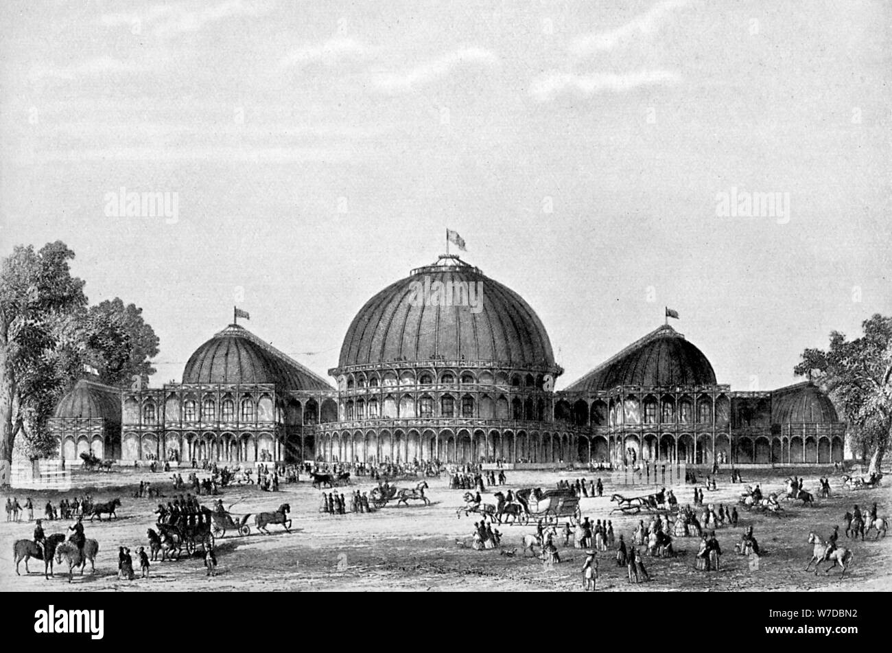 The Great Exhibition at Dublin, 1853, (c1920). Artist: Unknown Stock ...