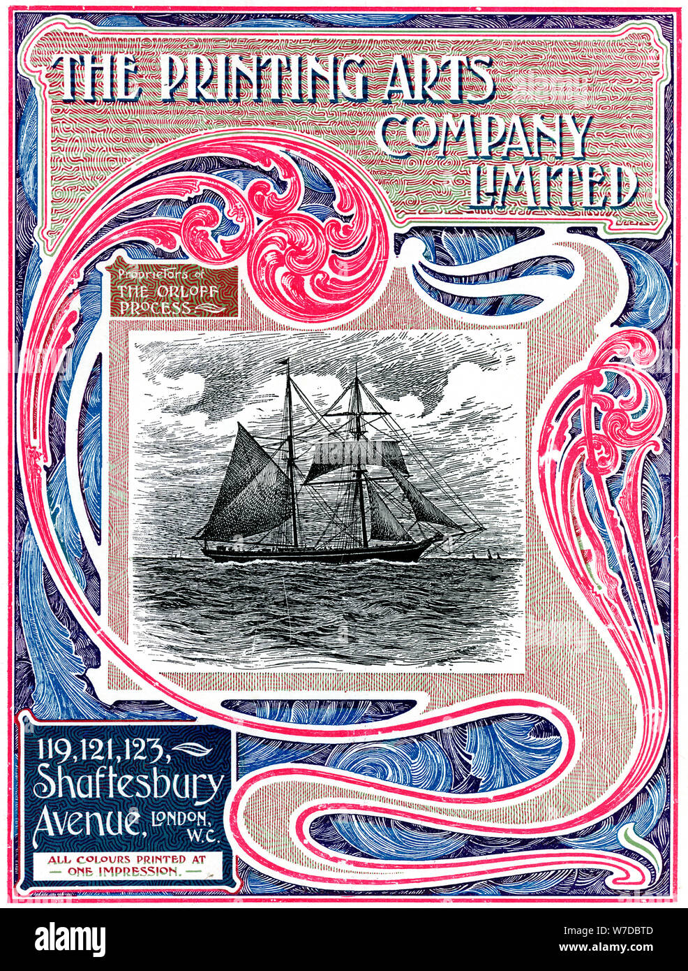 Clipper ship advertisement hi-res stock photography and images - Alamy