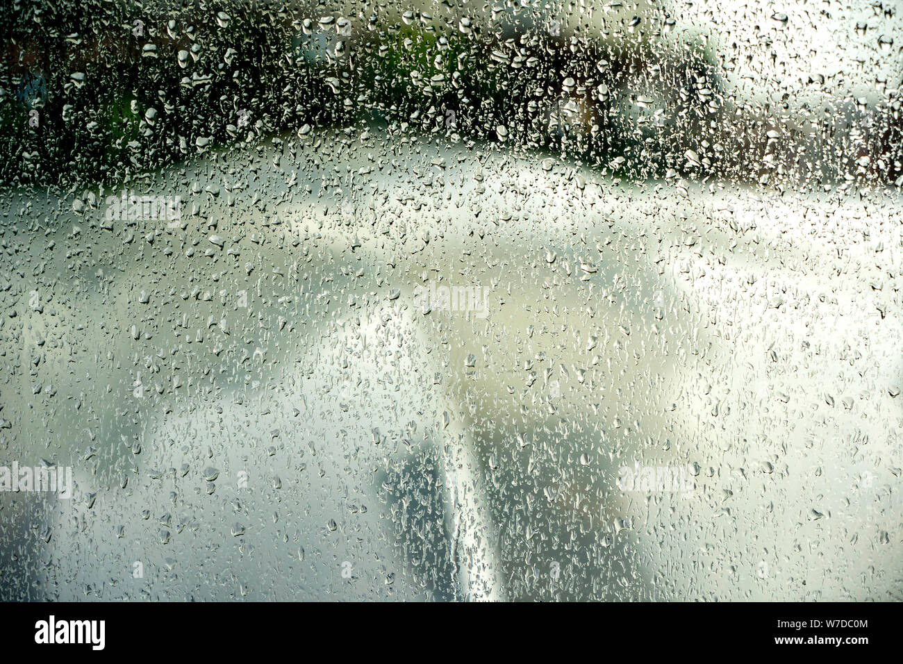 a beautiful city view in a rainy day 066 Stock Photo - Alamy