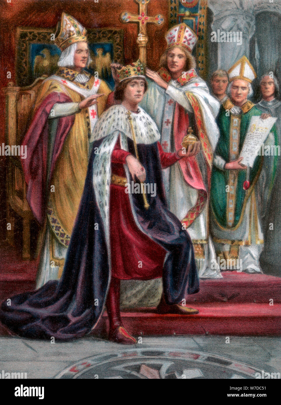 Coronation 1902 westminster abbey hi-res stock photography and images ...