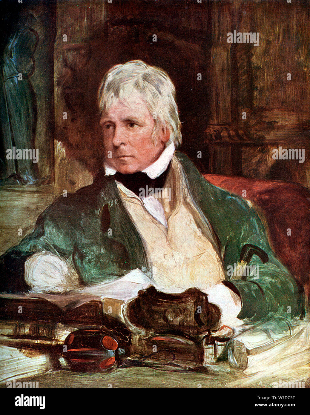 'Walter Scott', (1923).Artist: Edwin Henry Landseer Stock Photo - Alamy