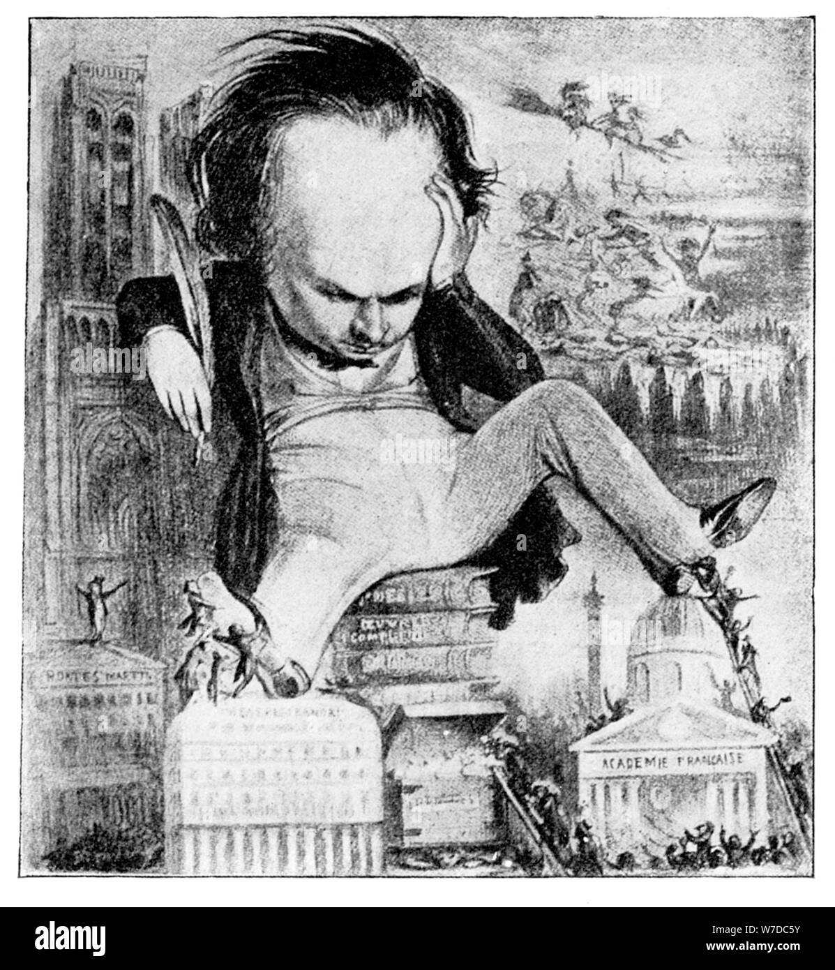 'Victor Hugo', 1923.Artist: Benjamin Stock Photo - Alamy