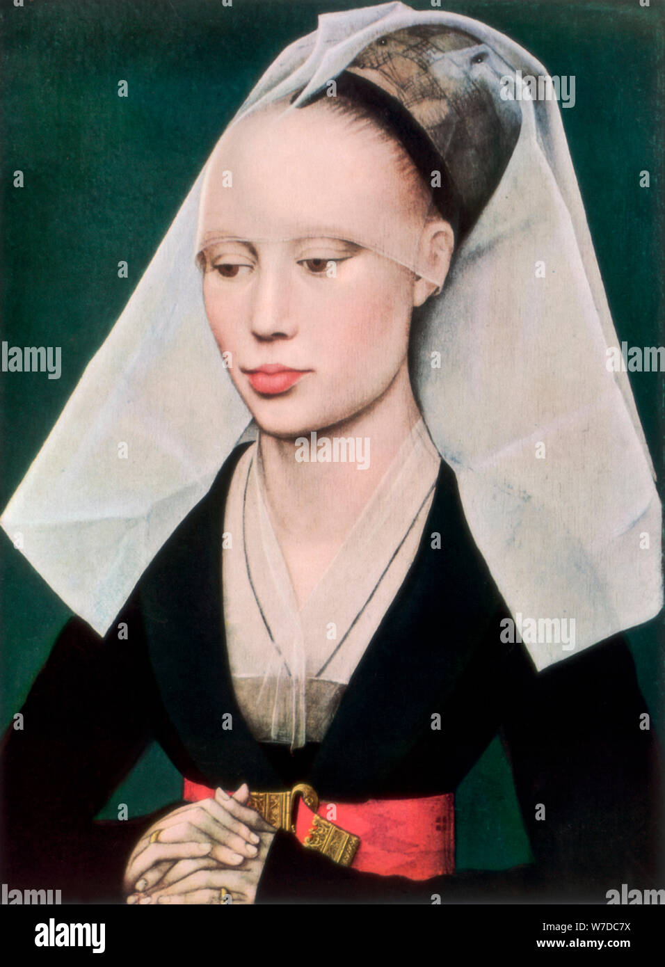 'Portrait of a Lady', c1460 (1927)Artist: Rogier Van der Weyden Stock Photo - Alamy