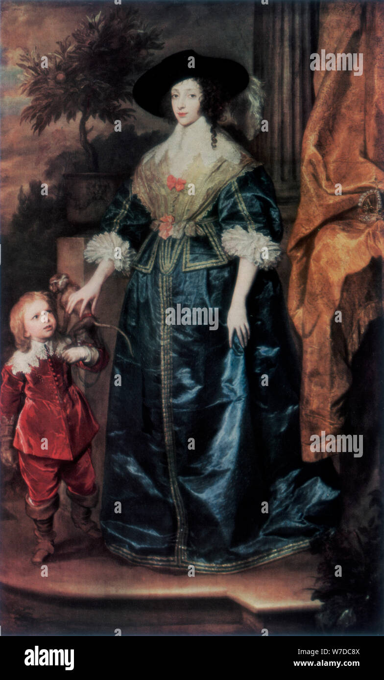 Henrietta maria anthony van dyck hi-res stock photography and images ...