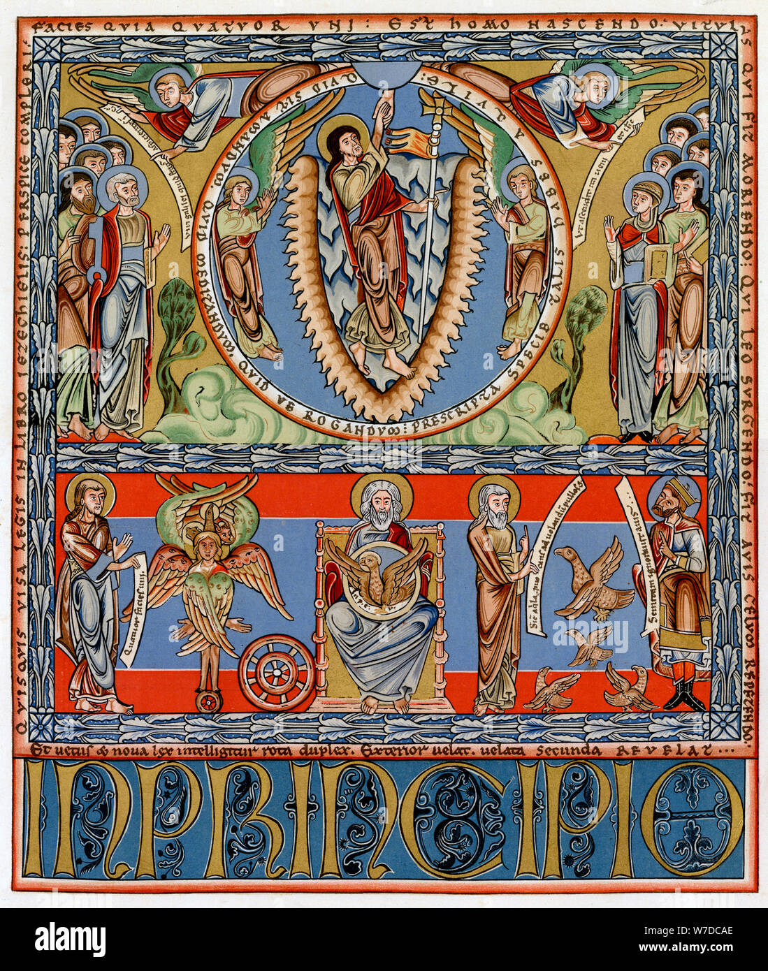 Ascension, c1155. Artist: Unknown Stock Photo - Alamy