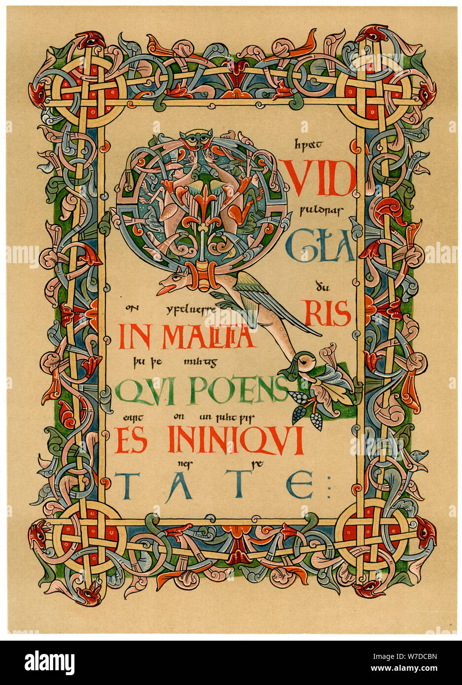 Illuminated manuscript 11th century hi-res stock photography and images ...
