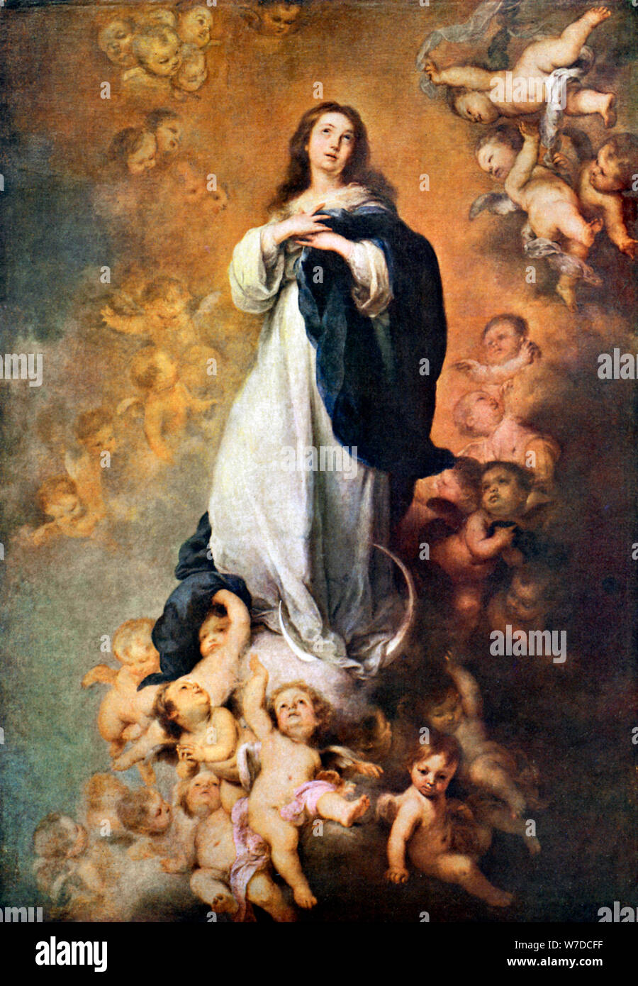 'Immaculate Conception of the Escorial', c1678 (1926).Artist: Bartolomé ...