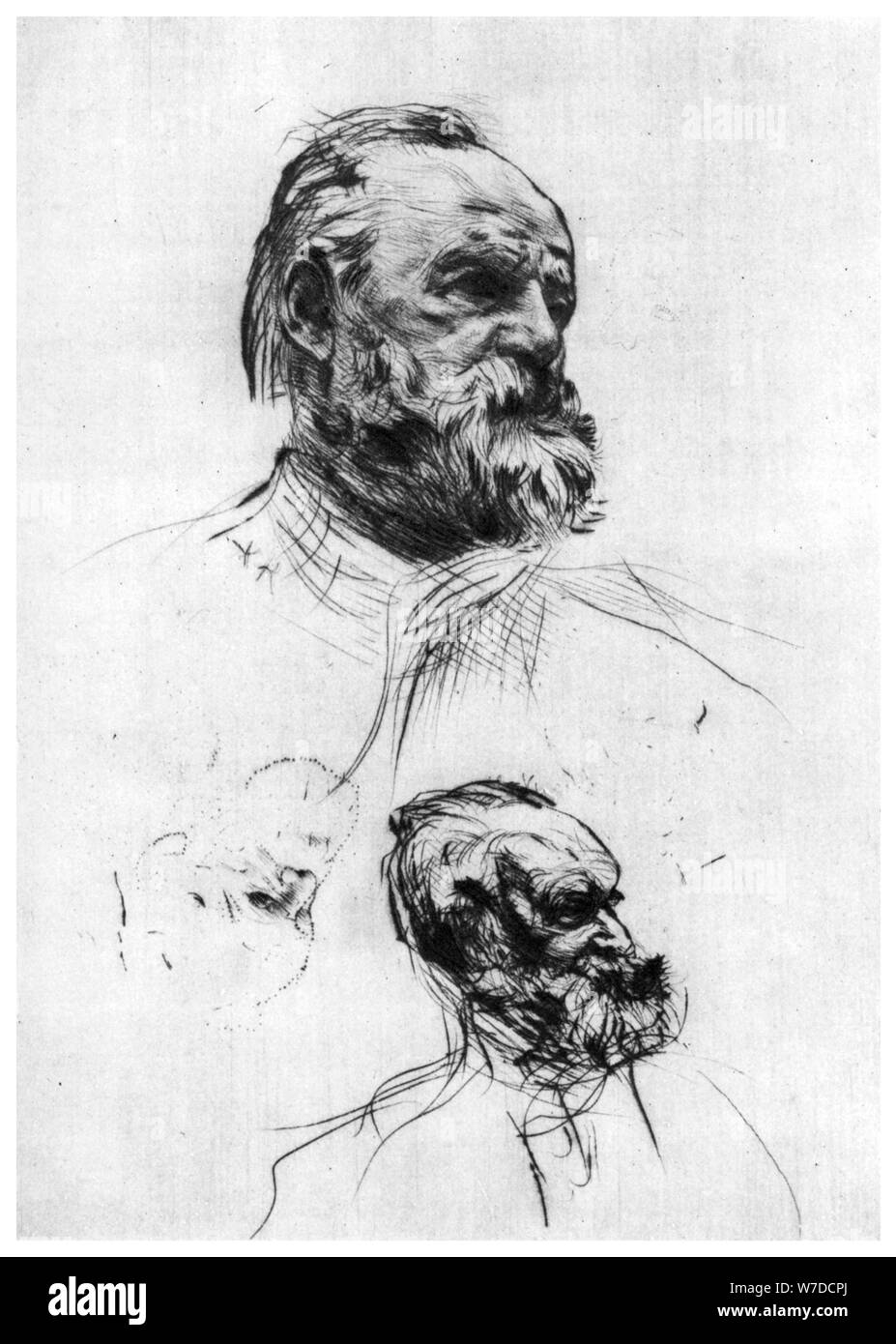 'Victor Hugo', c1860-1910 (1924). Artist: Auguste Rodin Stock Photo - Alamy