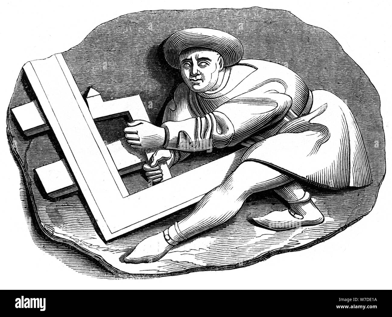 Wood engraving 15th century hi-res stock photography and images - Alamy
