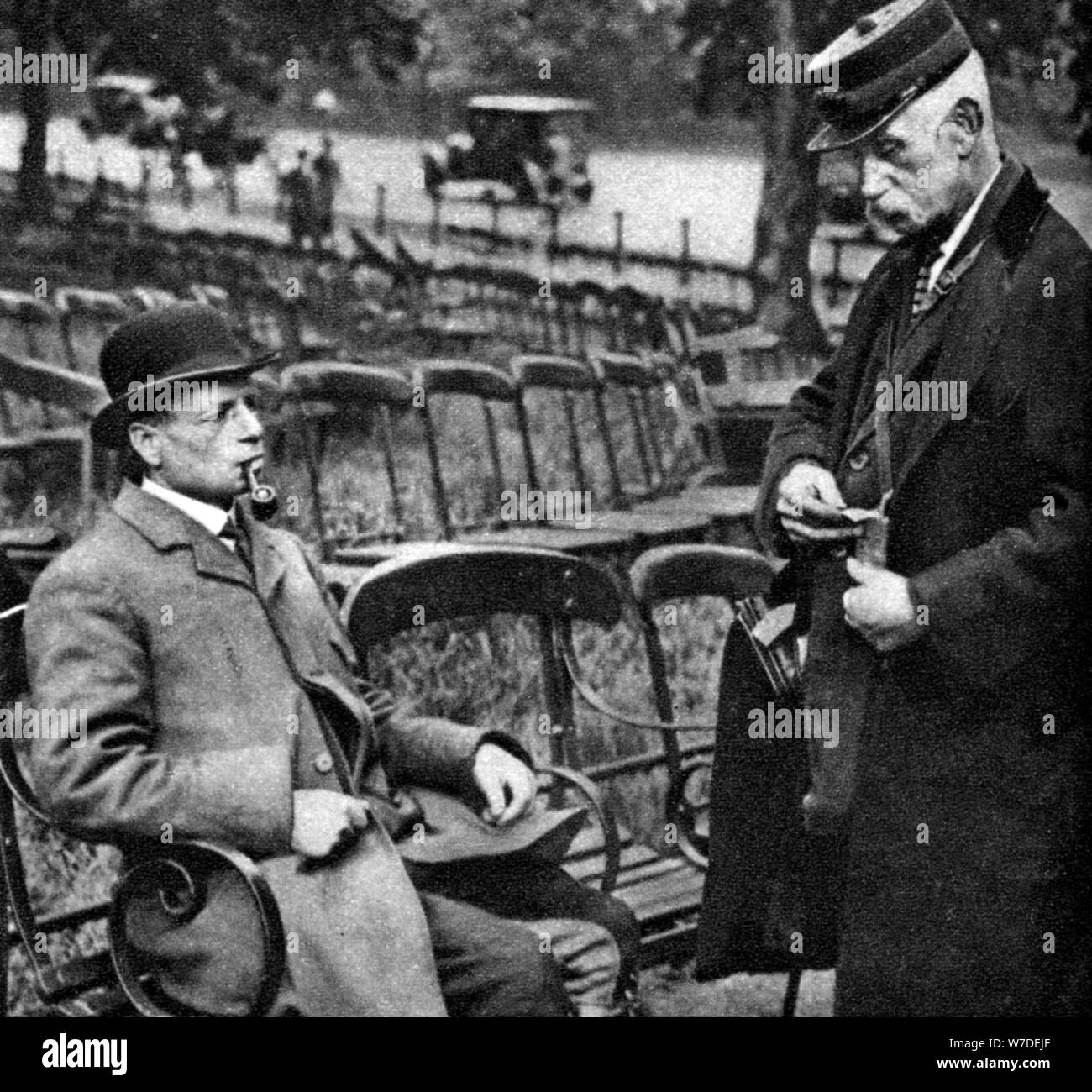 Hyde park london england Black and White Stock Photos & Images - Alamy