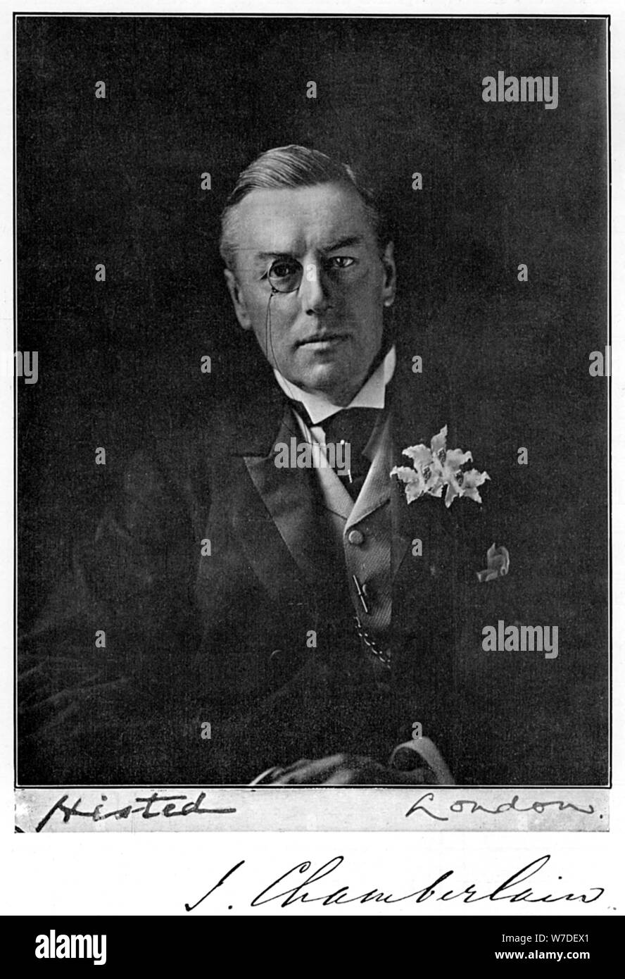 Joseph Chamberlain (1836-1914), British businessman, politician and ...