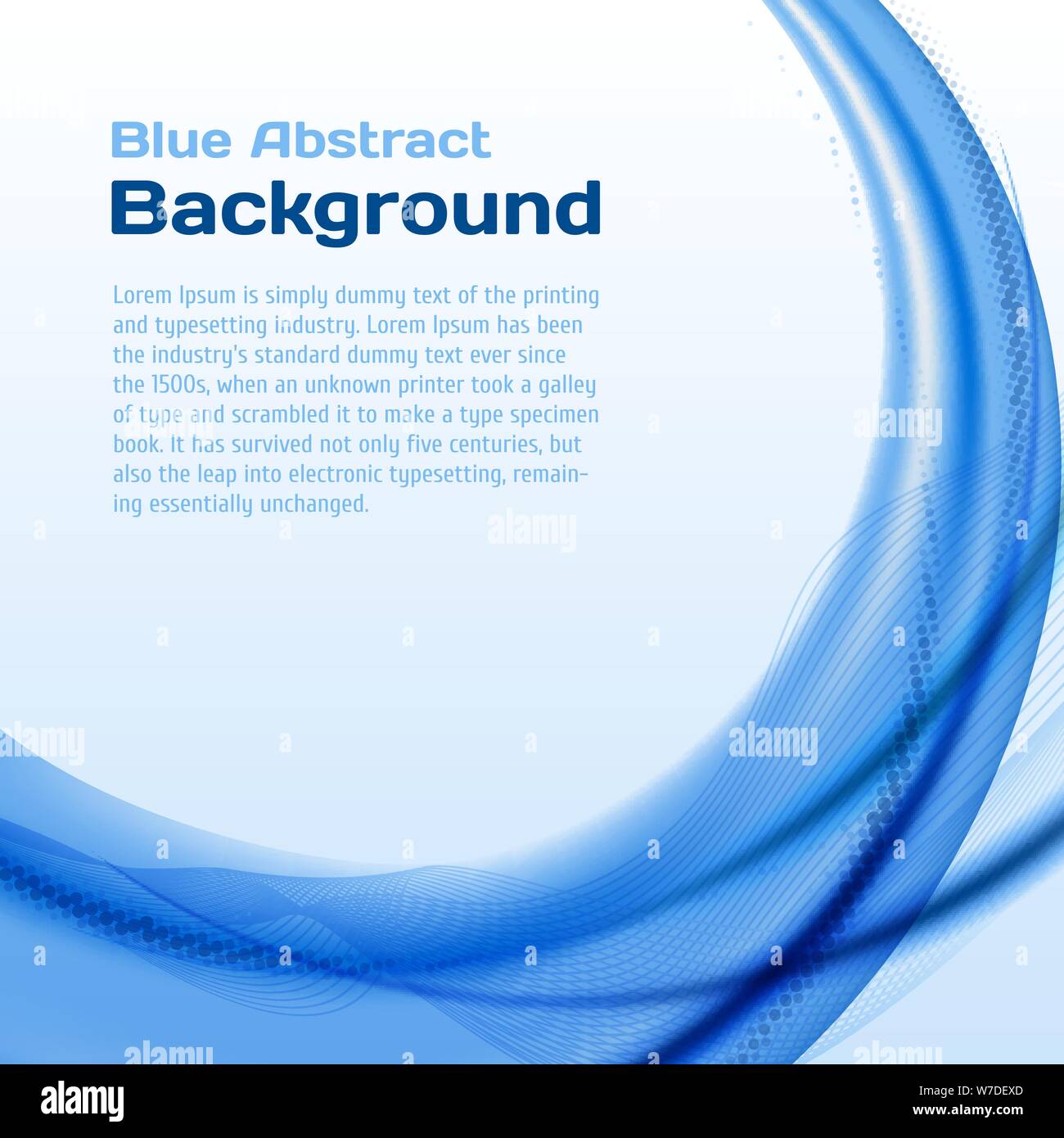 Blue horizontal background clear Stock Vector Images - Alamy