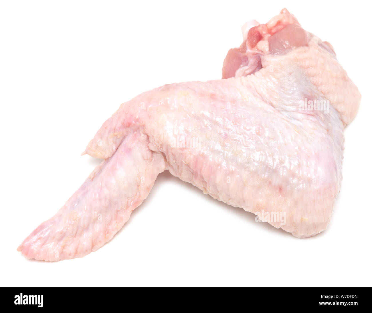 Chicken wing isolated on white background Stock Photo - Alamy