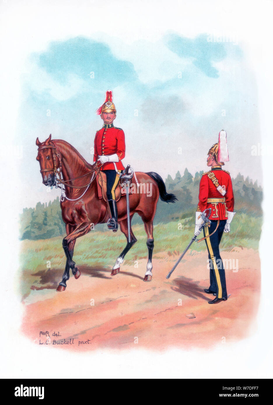 Guard dragoon regiment hi-res stock photography and images - Alamy