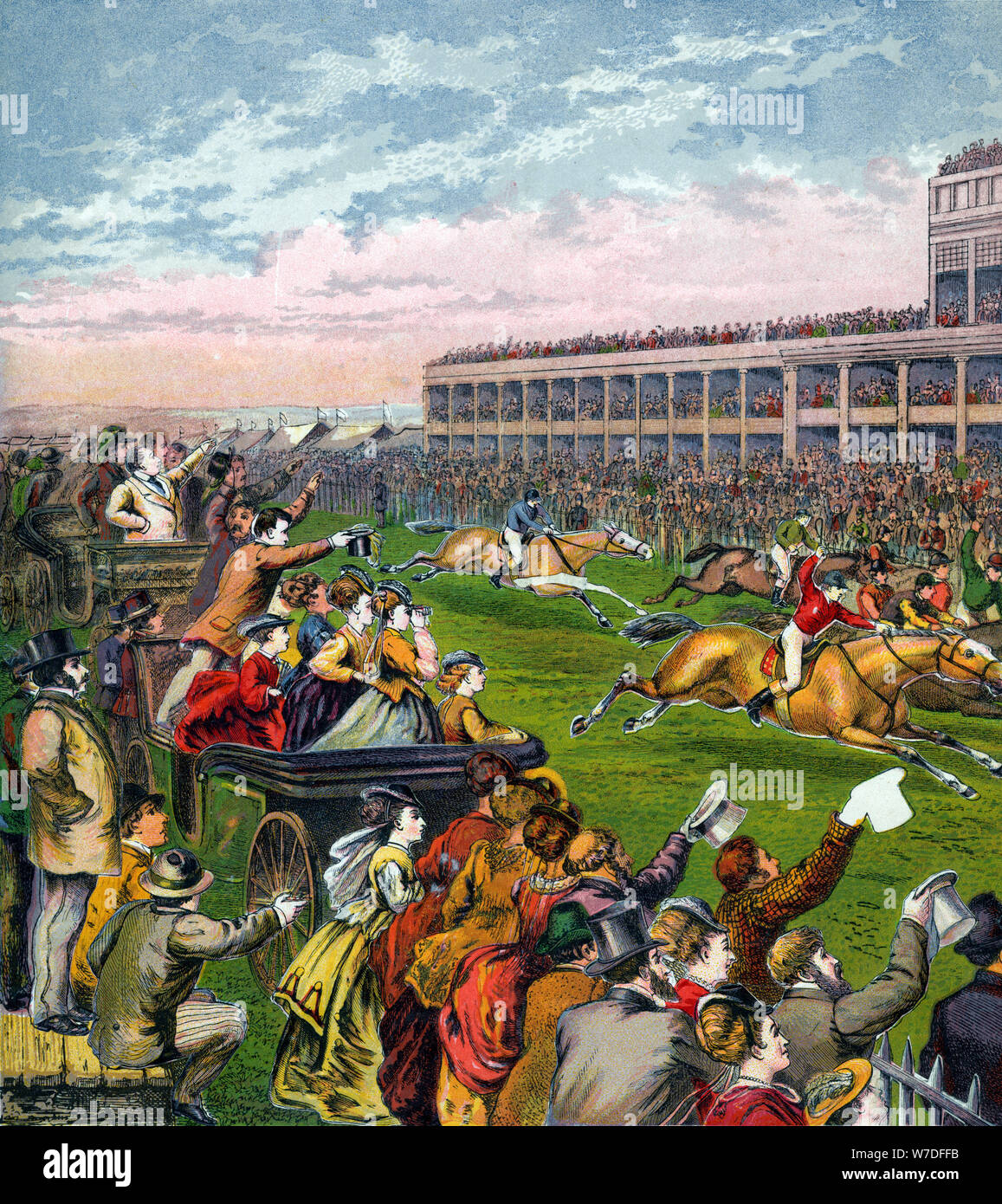 19th century horse racing britain hi-res stock photography and images ...