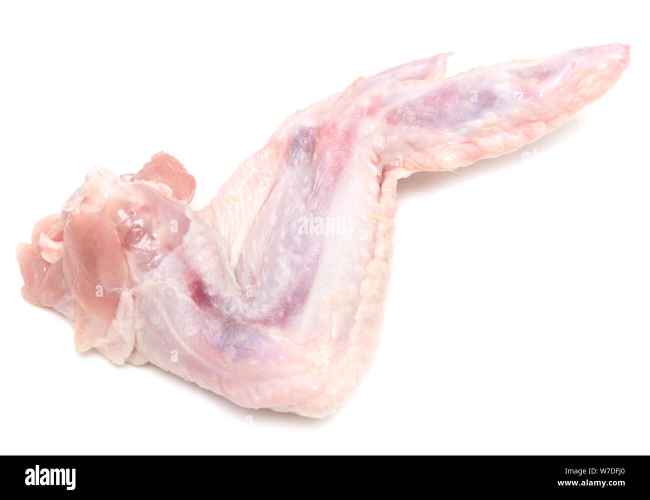 Chicken wing isolated on white background Stock Photo - Alamy