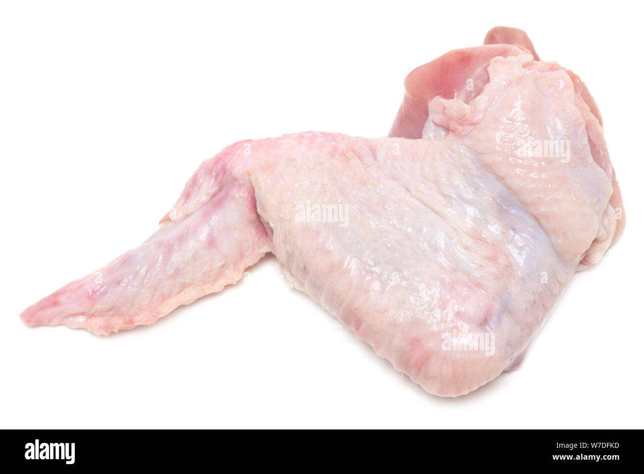 Chicken wing isolated on white background Stock Photo - Alamy