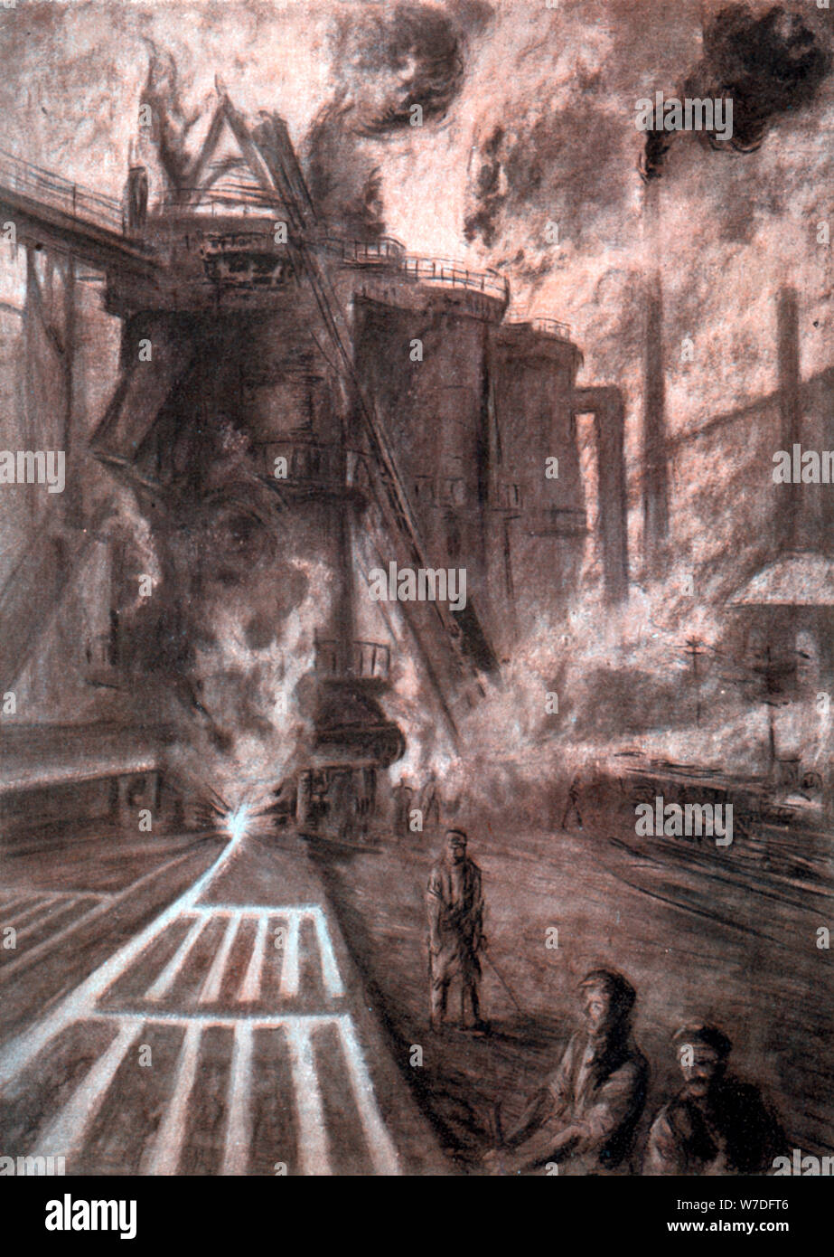 Blast furnace tapping hi-res stock photography and images - Alamy